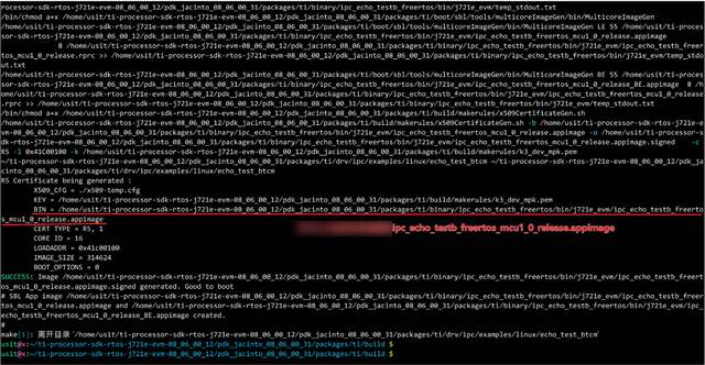 J784S4XEVM: The rpmsg related functions in the BootApp startup process are incomplete, and ...