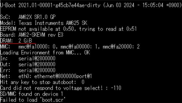 PROCESSOR-SDK-AM62X: How can I set addtional memory infomation in linux kernel,u-boot ...