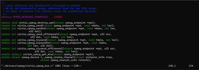 SK-AM62A-LP: IPC-RP message related queries (Communication between A53 and MCU-R5 Core ...