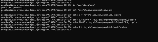 SK-AM62A-LP: Queries related to PWM-output signal frequency and pulse duration (duty cycle in ...