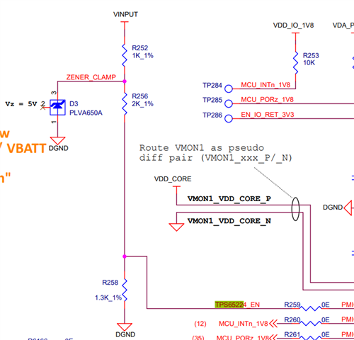 TDA4VEN-Q1: input undervoltage protection in the EVM Schematic - Processors forum - Processors ...