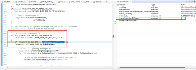 AM62P: With the MCAL project, after calling the can_write function, an interrupt can be entered ...