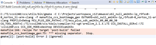 MCU-PLUS-SDK-AM243X: SBL post-build issue in mcu_plus_sdk_am243x_09_00 ...