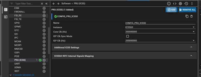LP-AM243: Unable to debug PRU cores nor DMSC M3 core - Arm-based microcontrollers forum - Arm ...