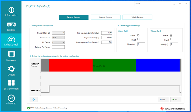 [参考译文] DLP4710EVM-LC：用于外部触发投影仪的 RGB 信号 - DLP 产品（参考译文帖）(Read Only) - DLP ...
