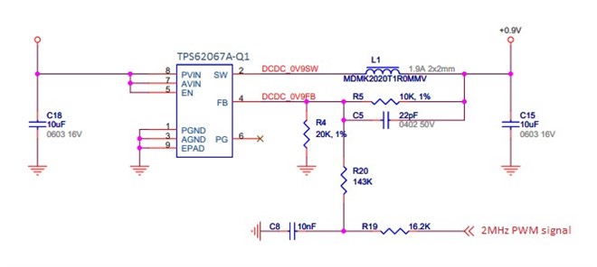 TPS62067-Q1: Adaptive Voltage Scaling function - Power management forum - Power management - TI ...