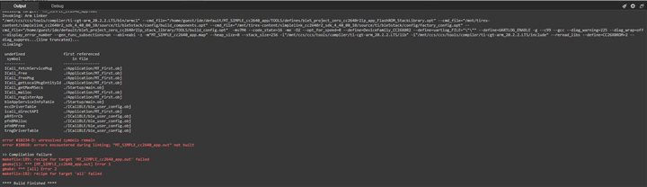 CC2640: ICall unresolved symbols with custom board files - Bluetooth ...