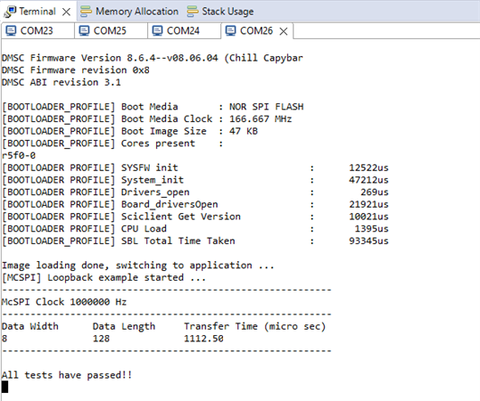 PROCESSOR-SDK-AM64X: How to write program boot and application to SPI flash rom for AM64x multi ...