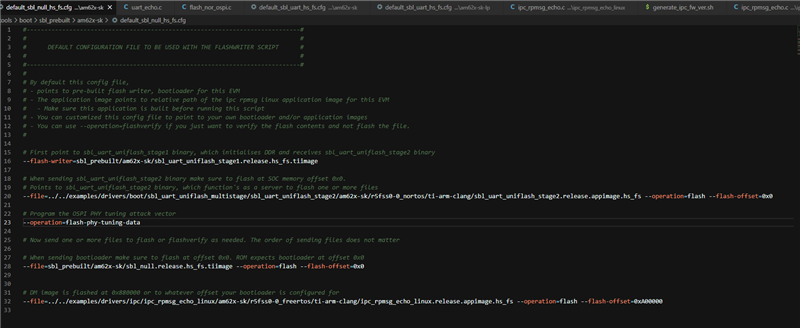 RE: AM620-Q1: SBL execution location when using NOR FLash with OSPI - Processors forum ...