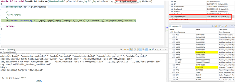 TMS320F28027F: The value of the parameter pushed to the function was changed unexpectedly ...