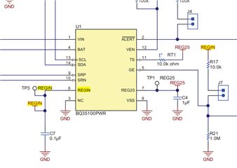 BQ35100: Strange behavior between GE and REGIN - Power management forum - Power management - TI ...