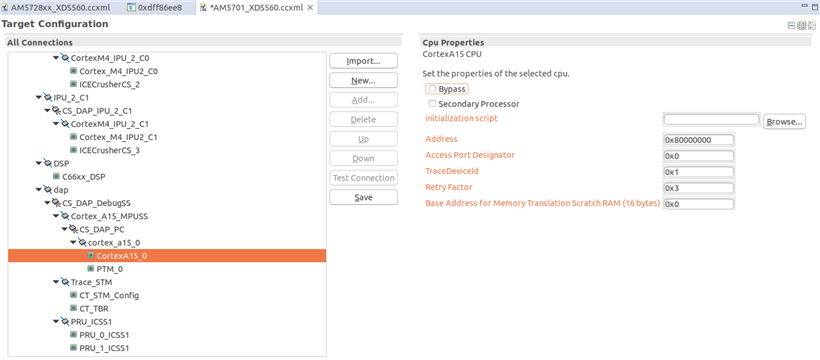 AM5718: Error while connecting the processor with CCES using emulator on a custom board ...