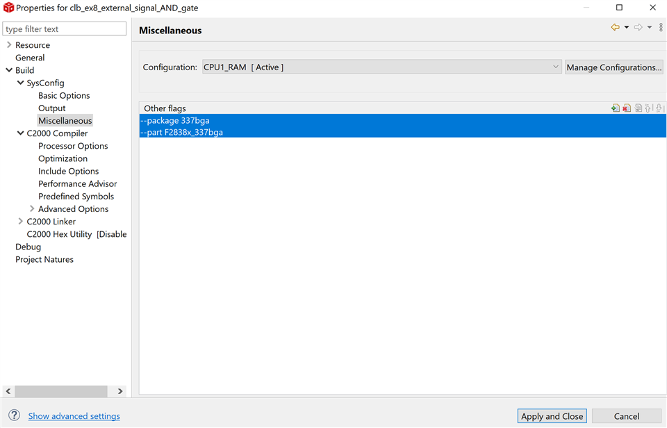 TMS320F28379D: Cannot change the device value to 28379D in CCS project ...