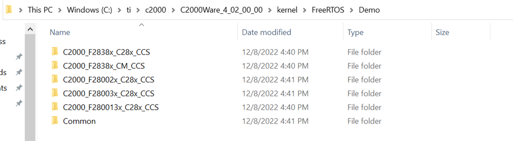 TMS320F28379D: FreeRTOS support - C2000 microcontrollers forum - C2000™︎ microcontrollers - TI ...